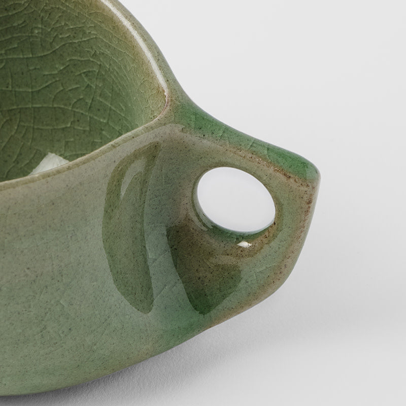 Arc Cup 140ml Green Glaze - Stylish and Functional Mug