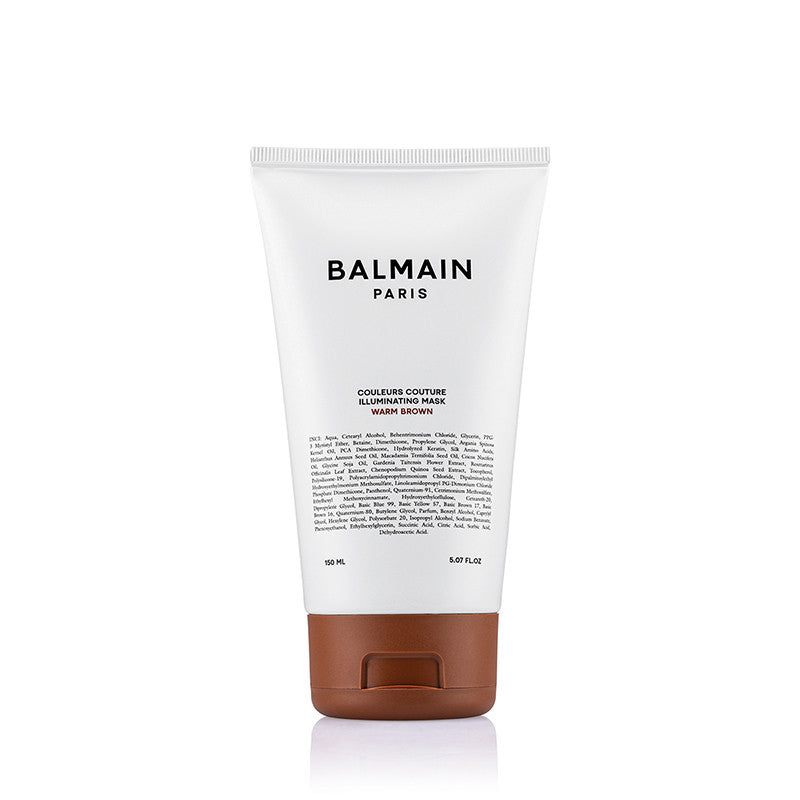 Balmain Illuminating Mask - Warm Brown 150ml - Salon Quality