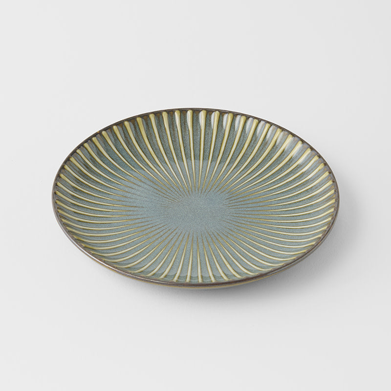 Tapas Plate 16cm Green Sendan Glaze |Made in Japan |BEON