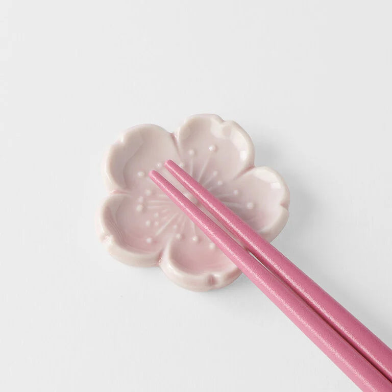 Sakura Chopstick Rest / Pink Glaze |Made in Japan |BEON