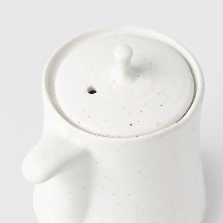 Soy Pot 180ml / White Fleck Glaze |Made in Japan |BEON