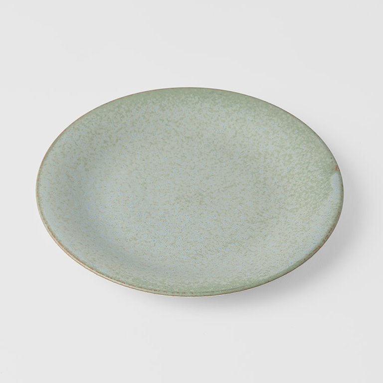 Side Plate 21cm / Green Fade Glaze |Made in Japan |BEON