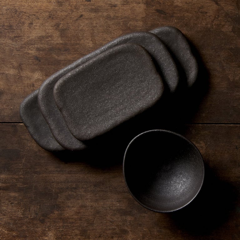 Rectangular Platter / Stone Glaze |Made in Japan |BEON