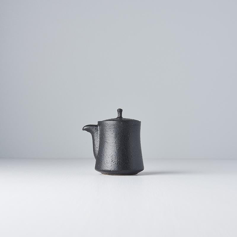 Matte Black Soy Pot in 180 ml |Made in Japan |BEON