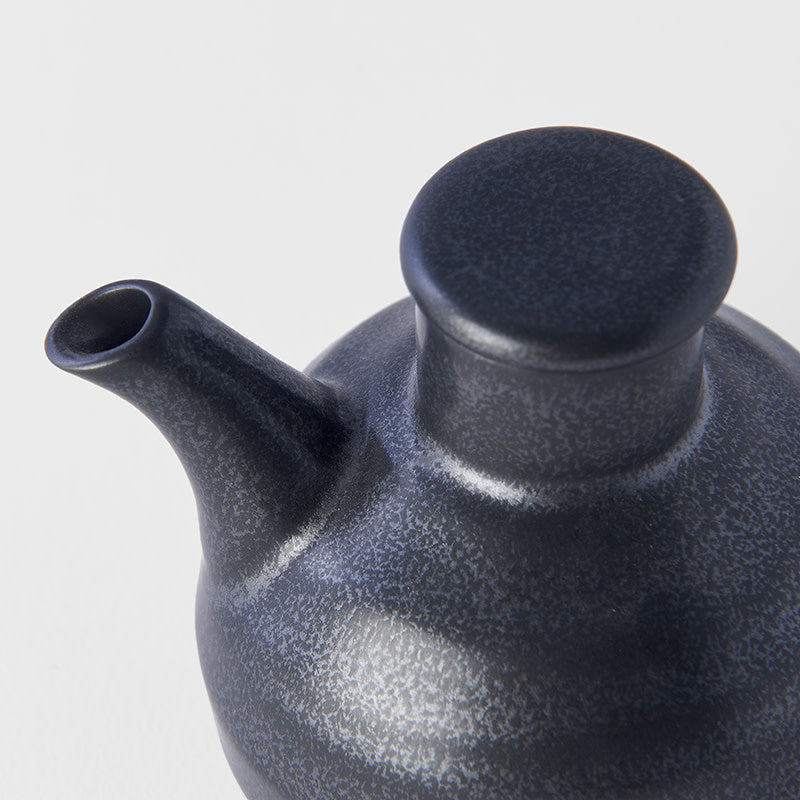 Soy Pot 110ml in Matt Black Glaze |Made in Japan |BEON