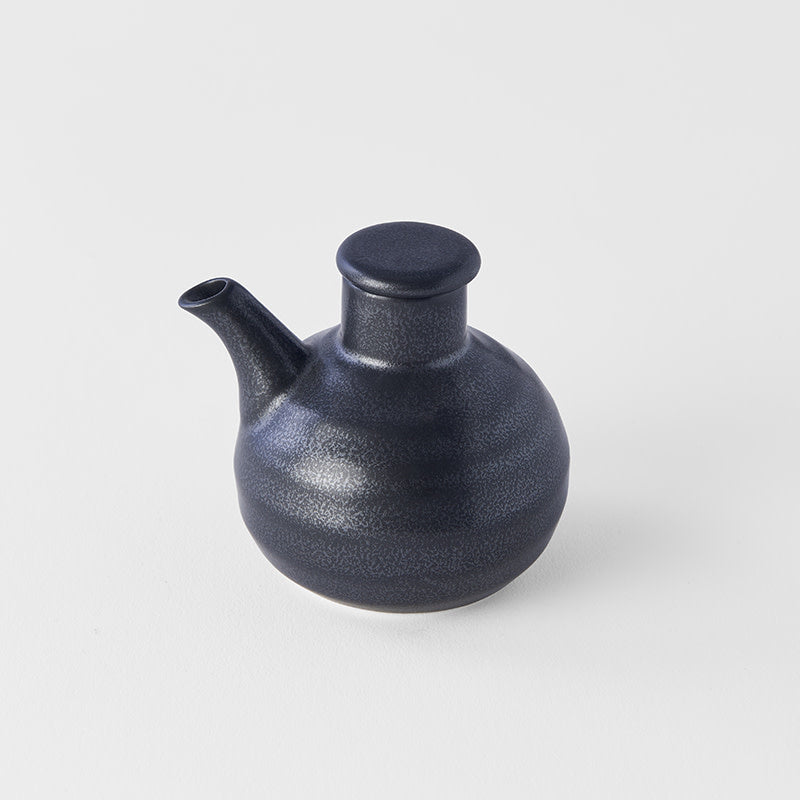 Soy Pot 110ml in Matt Black Glaze |Made in Japan |BEON