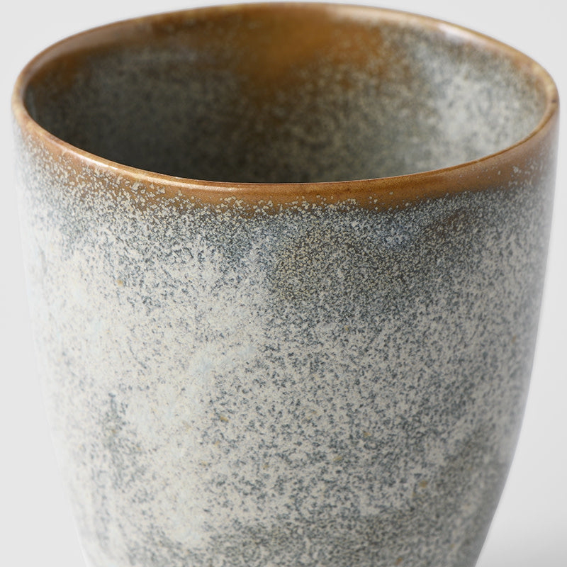 Teamug in Steel Grey Glaze |Made in Japan |BEON