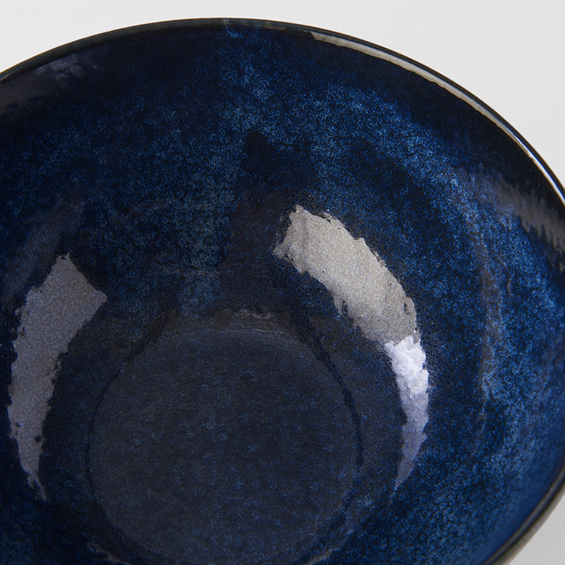 Udon Noodle Bowl 18cm / Indigo Blue Glaze |Made in Japan |BEON