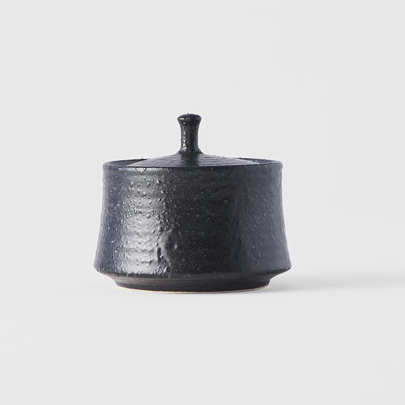 Matte Black Sugar Pot |Made in Japan |BEON